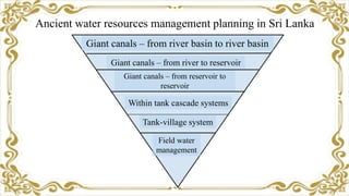 Sustainable Water Management in Cascade System: A model in Environmentally Sensitive Area | PDF
