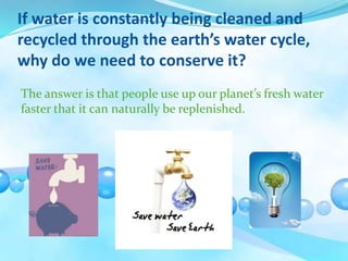 Water conservation | PPTX