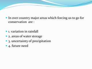 Water conservation | PPTX