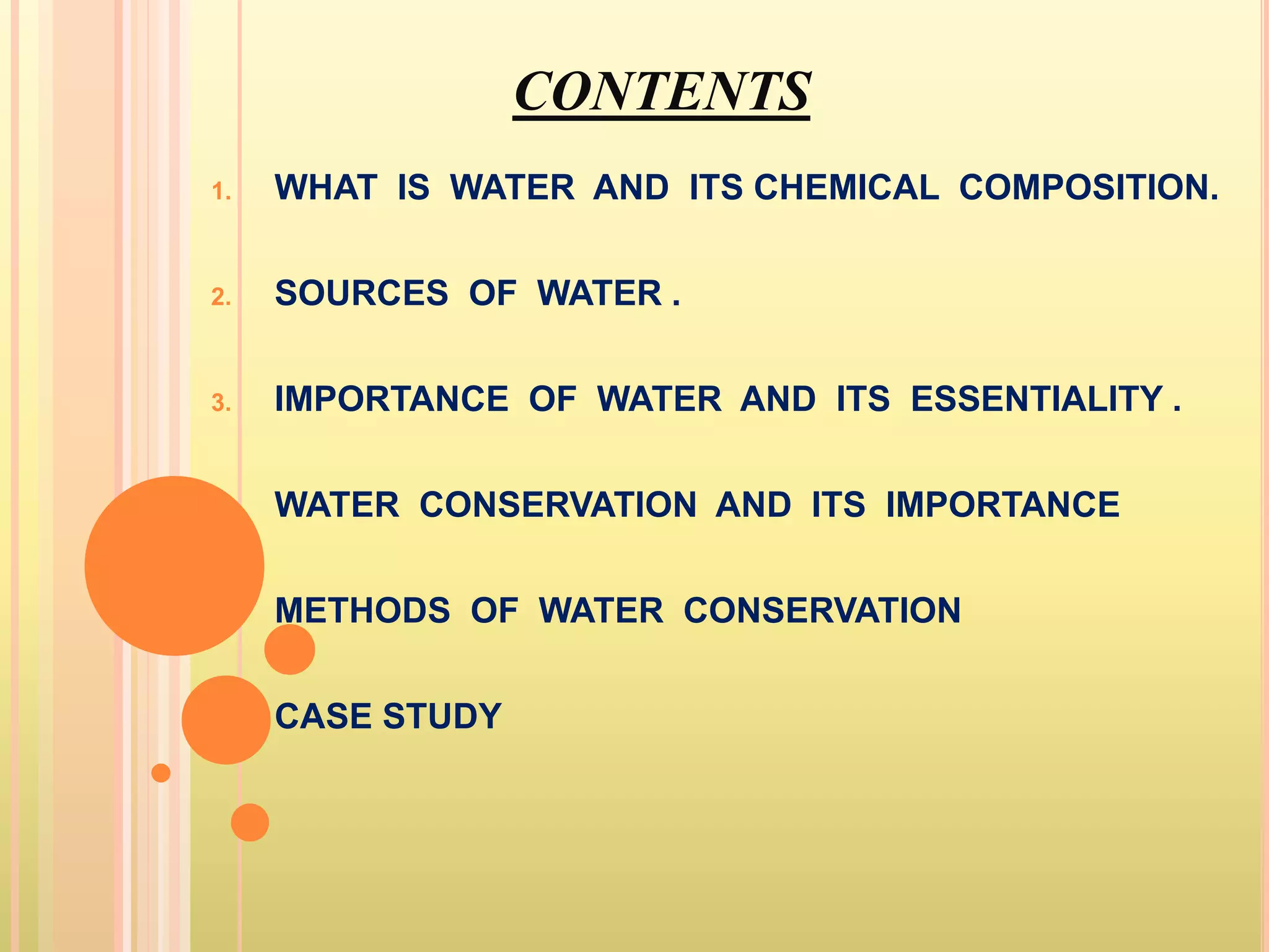 Water conservation | PPTX