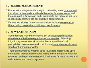 Water conservation | PPTX