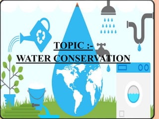Water conservation | PPTX