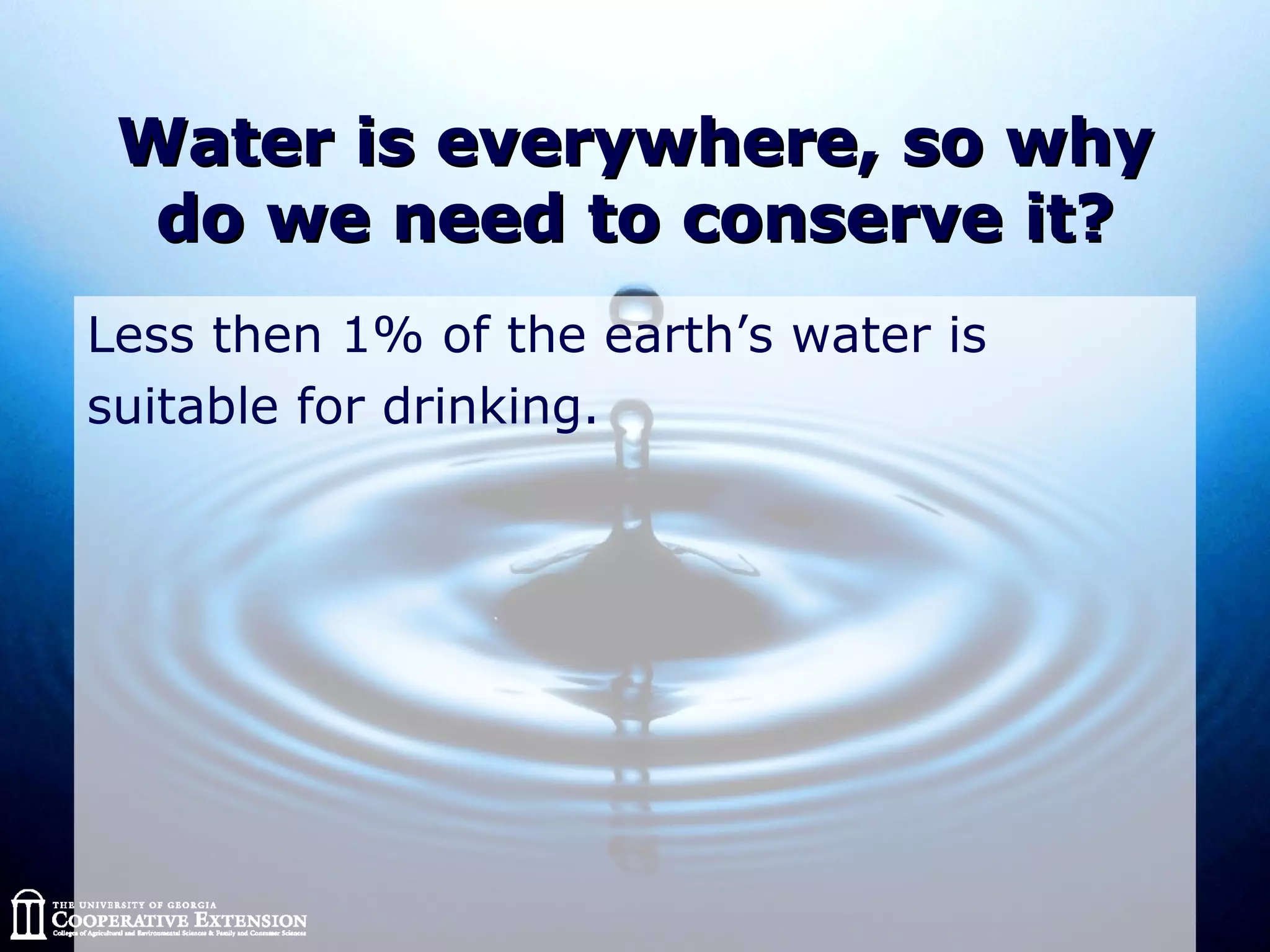 Water conservation | PPT
