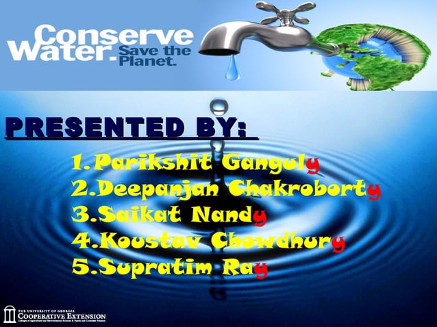 Water conservation | PPT
