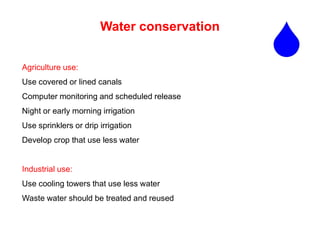 Water conservation | PDF