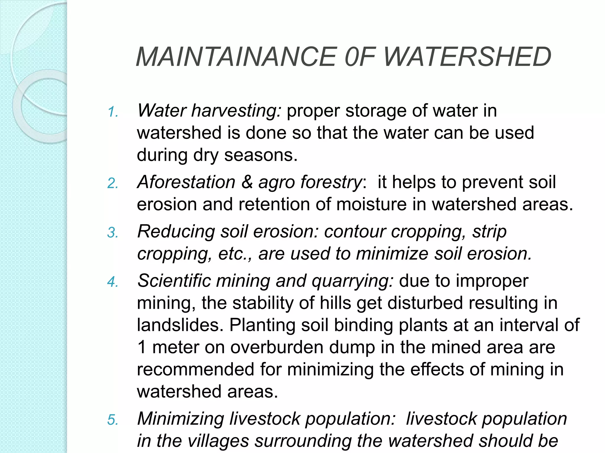 Water conservation | PPTX
