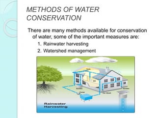 Water conservation | PPTX