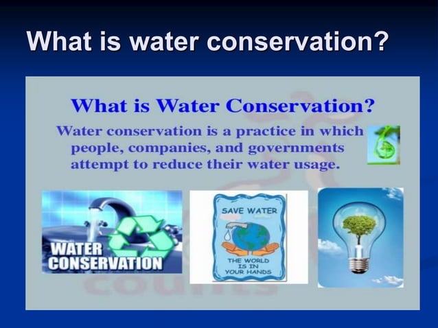Water Conservation.pptx for claaaaaaaaar | PPTX