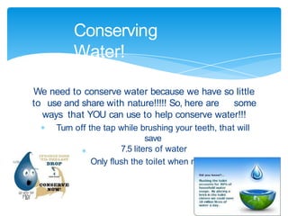Water Conservation.pptx class 7 for CBSE | PPTX