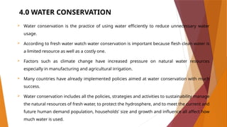 WATER CONSERVATION IN AGRICULTURE FIRLD.pptx