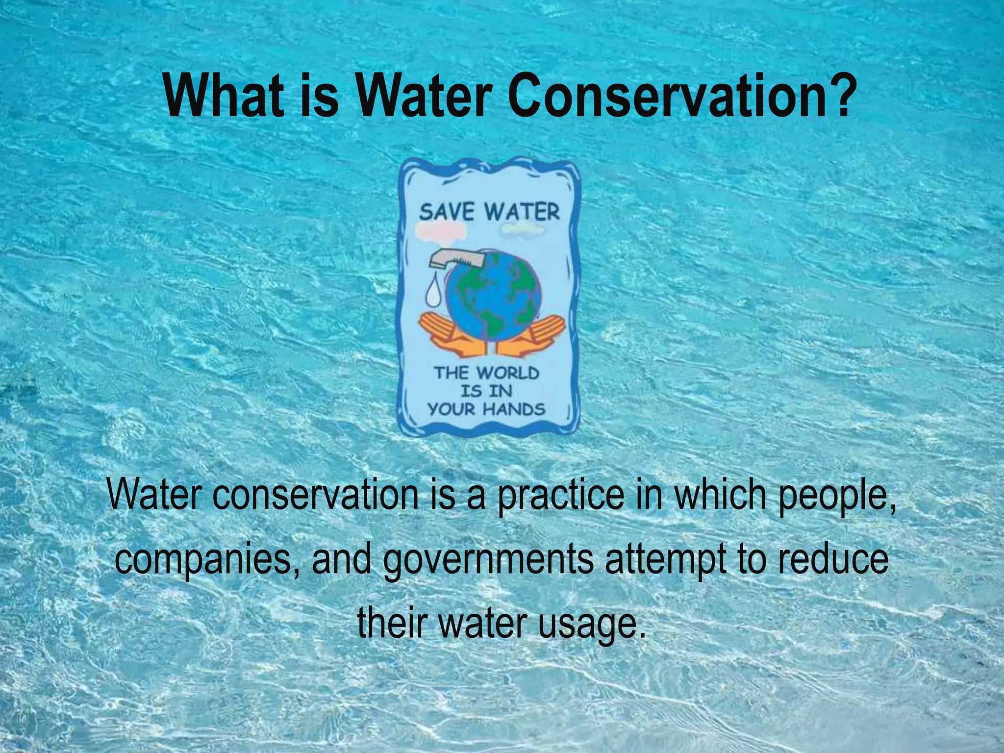 Water Conservation | PPTX