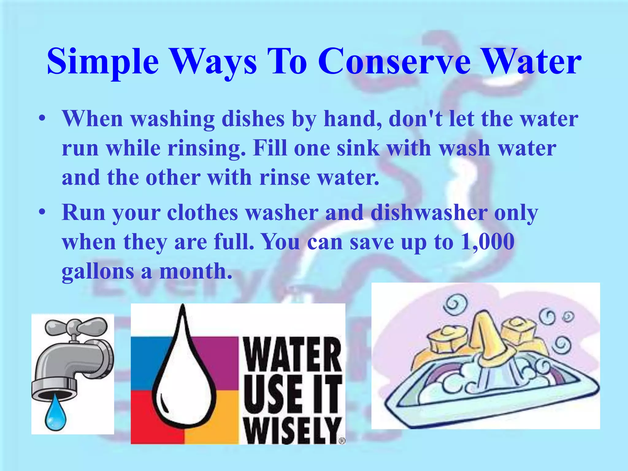 Water conservation ppt | PPTX