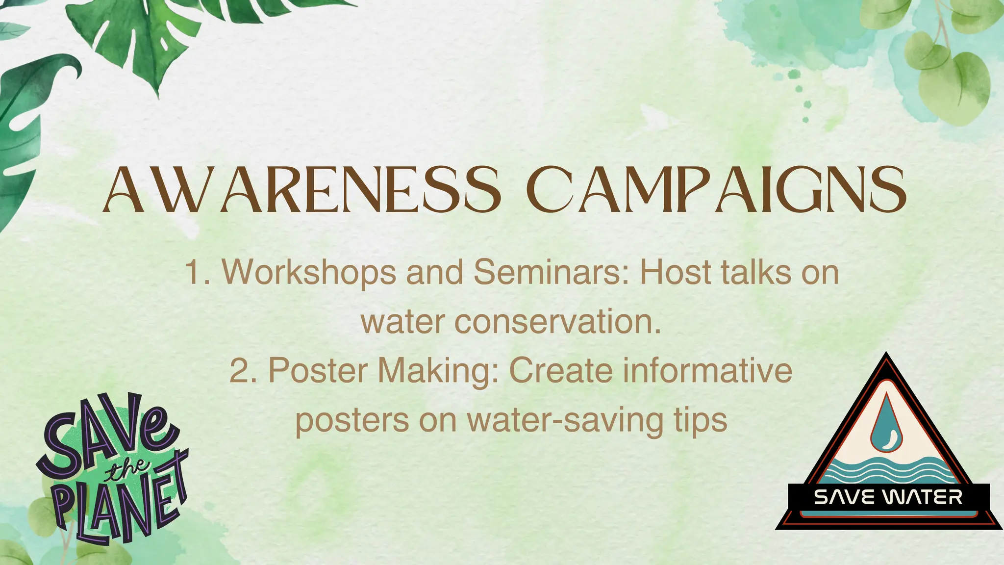 Water Conservation : A Vital Step Towards Sustainability | PPT