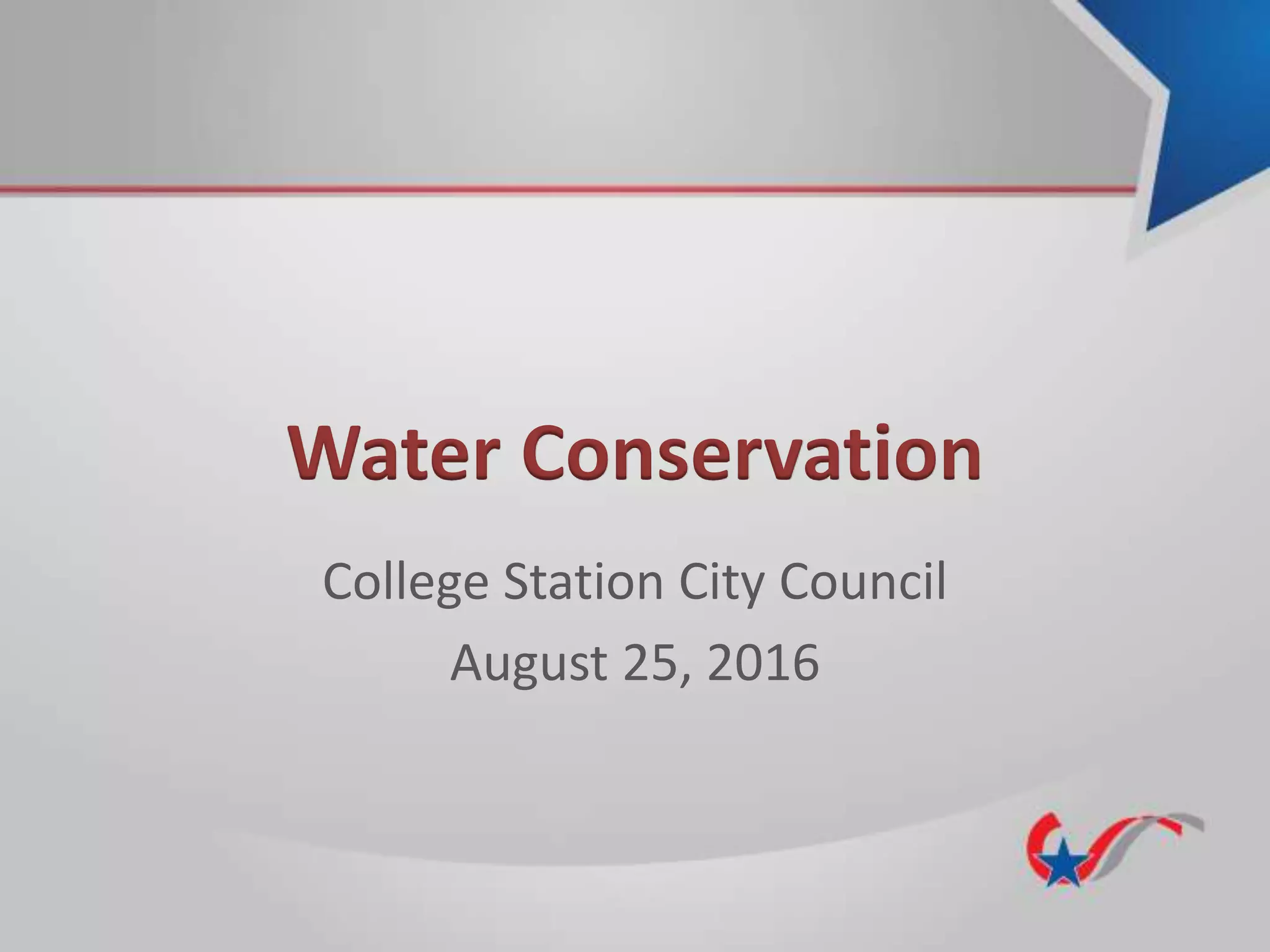 Water Conservation Efforts | PPTX
