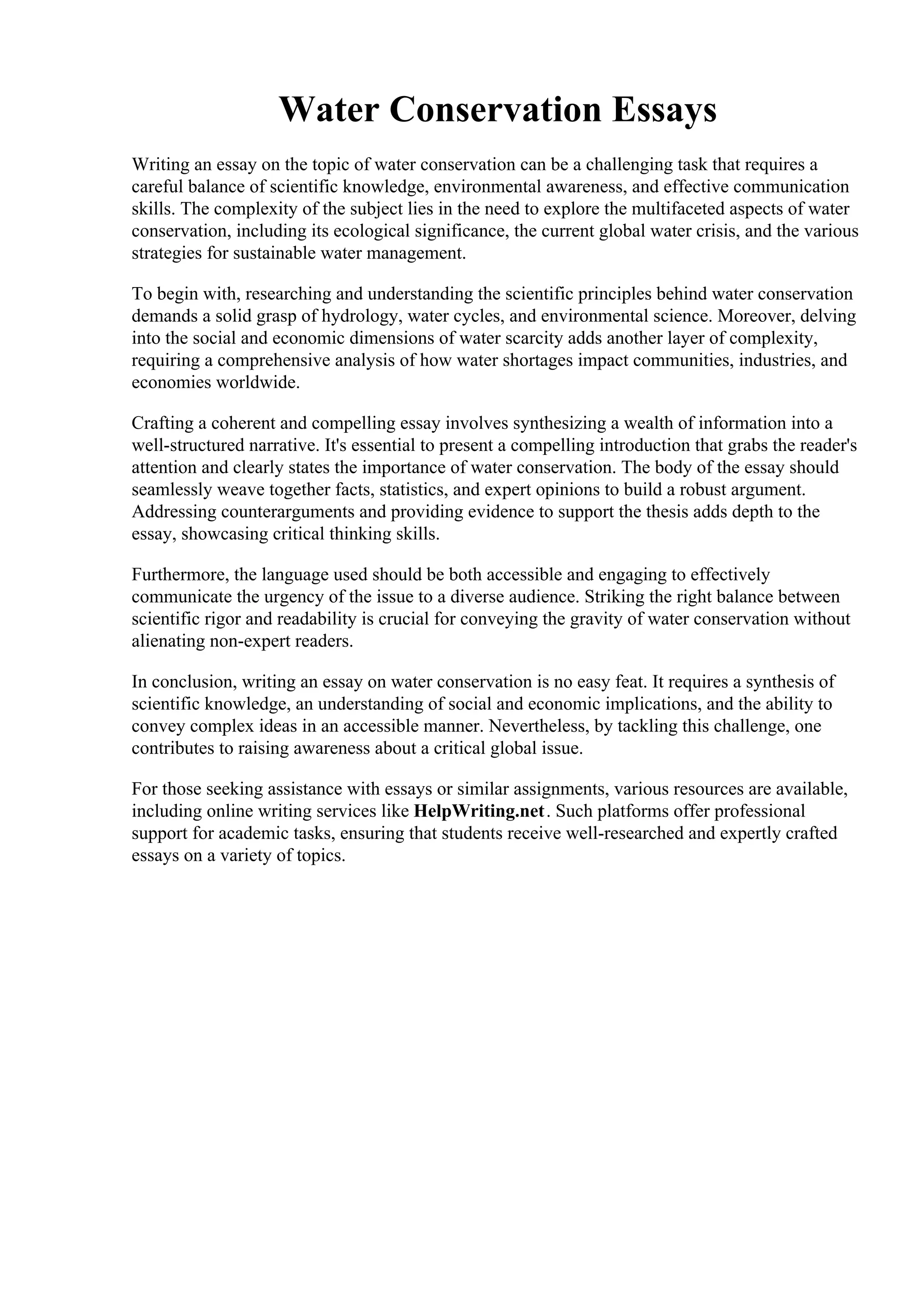 Water Conservation Essays.pdf