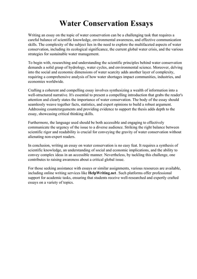 Water Conservation Essays.pdf