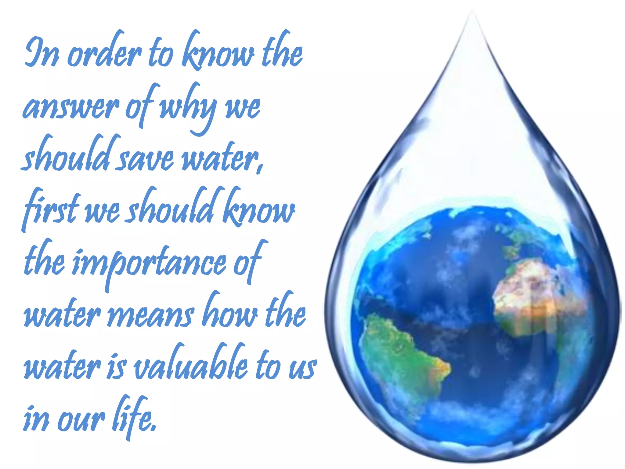 Water conservation | PPTX