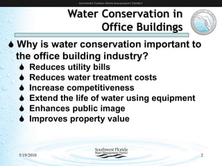 Water conservation in professional office buildings | PDF