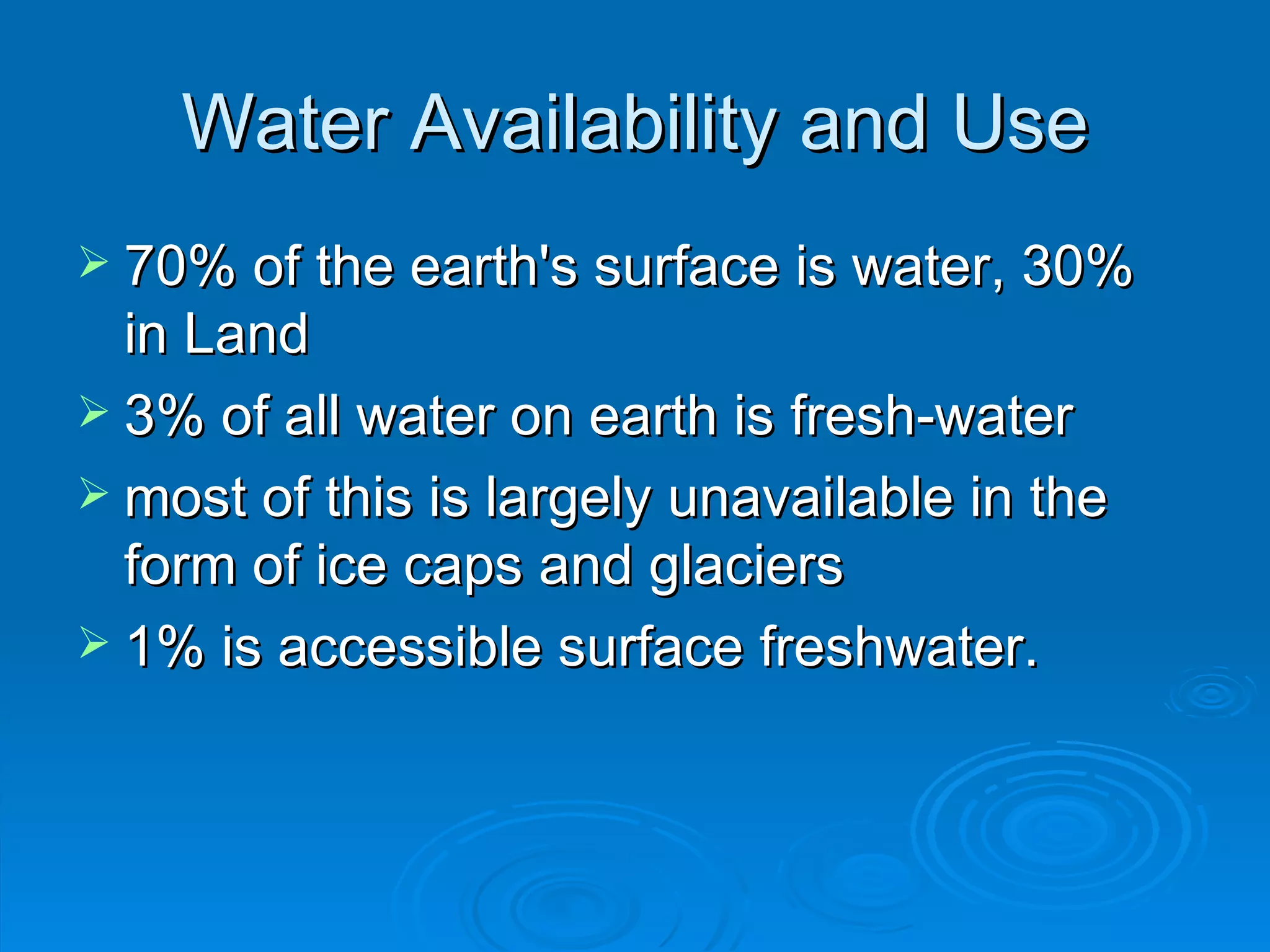 Water, Conservation & Management | PPT