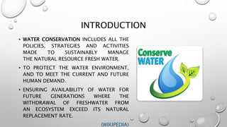 Water conservation methods in agriculture in pakistan | PPTX ...