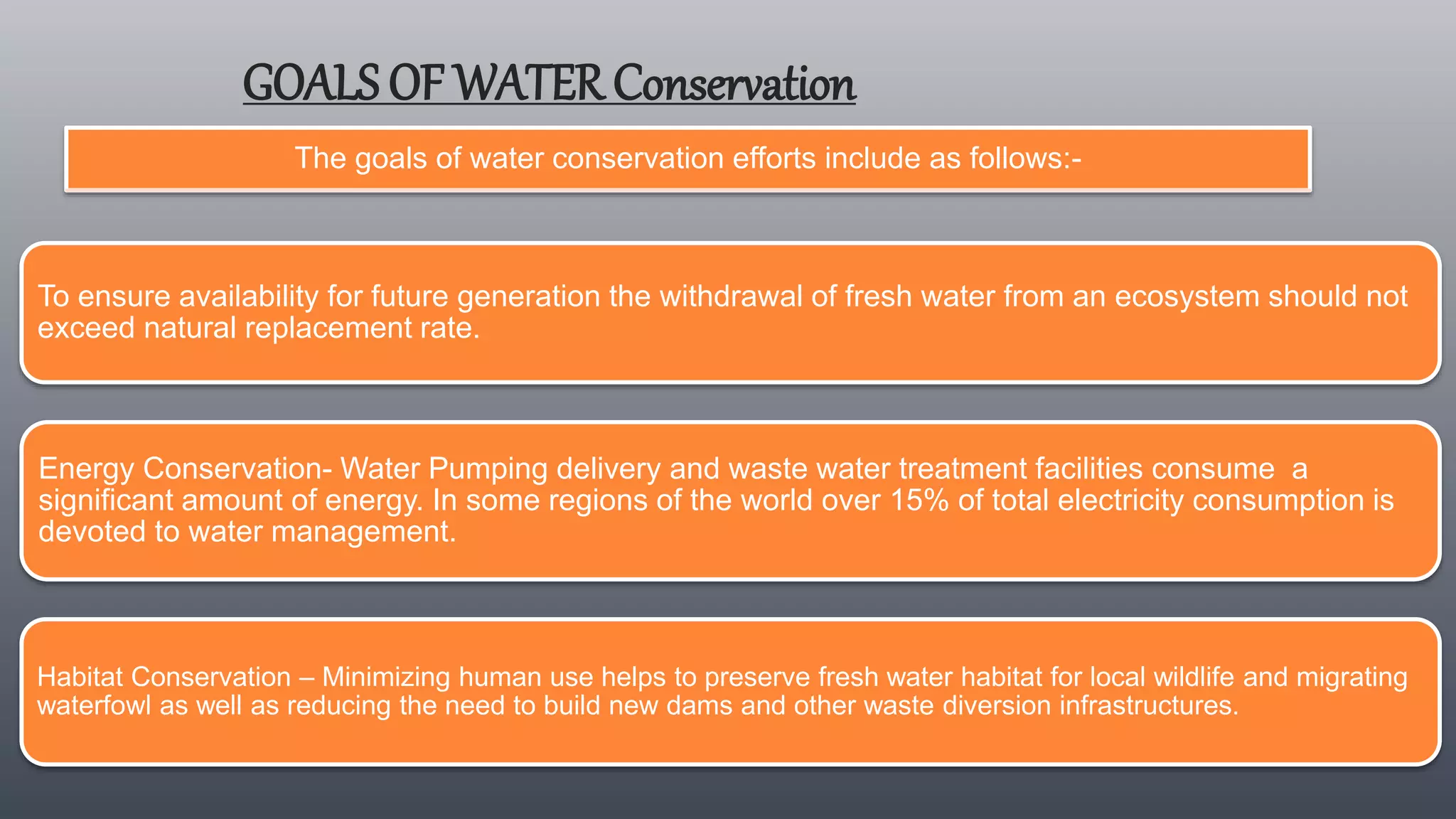 Water Conservation | PPTX