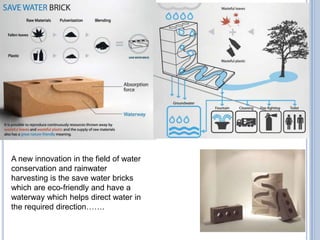 Water conservation storage and appliances | PPTX