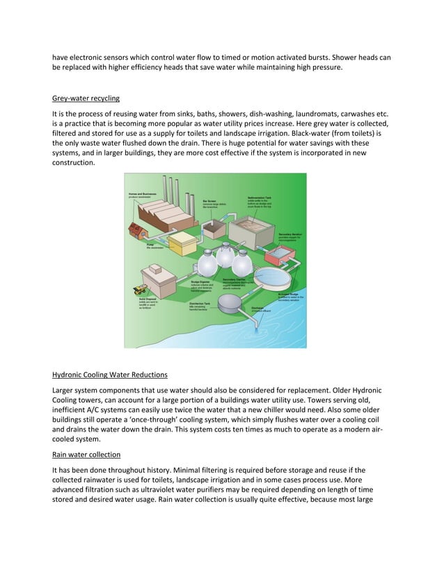 Water conservation system | PDF