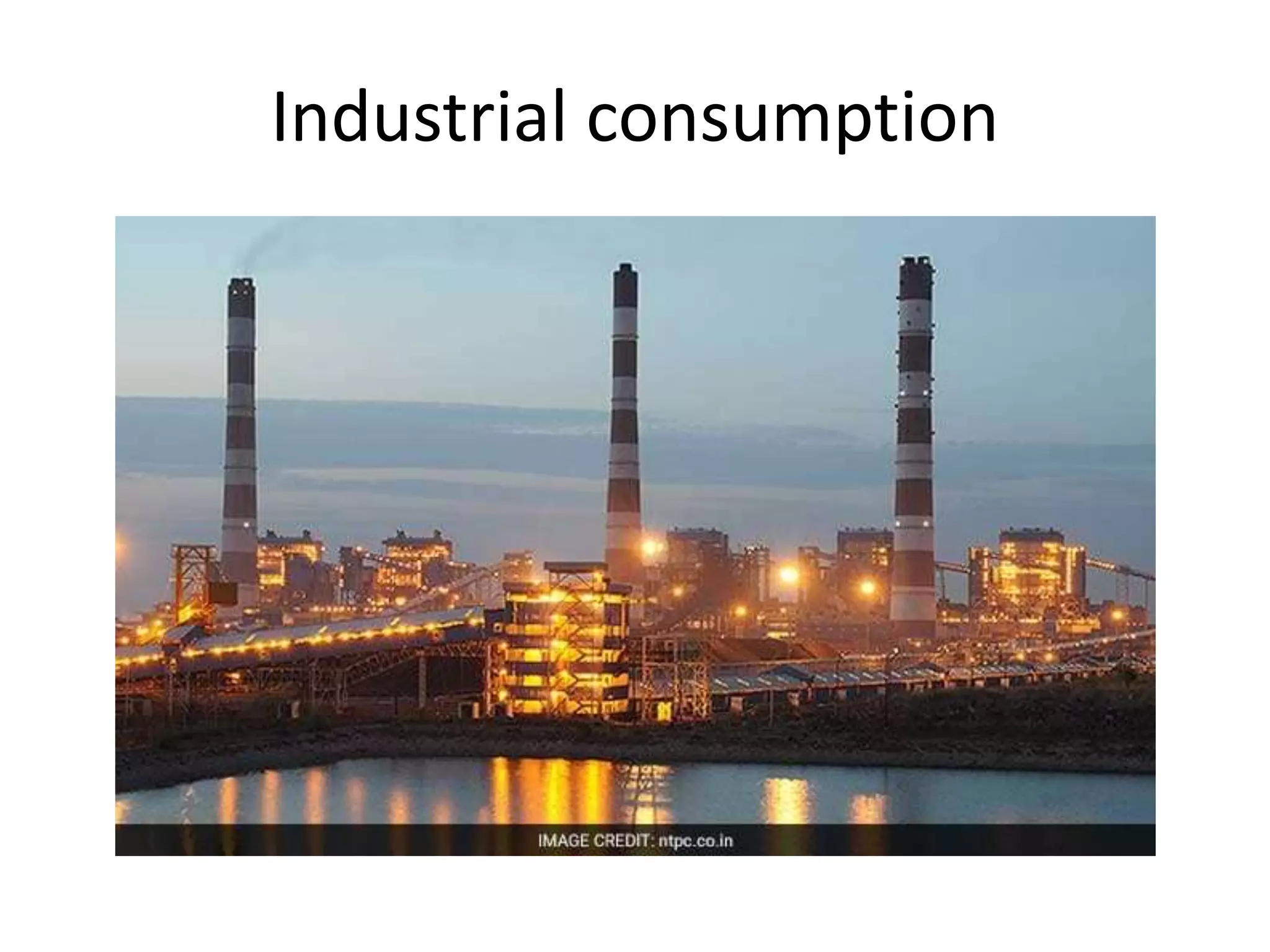 Water consumption pattern | PPTX