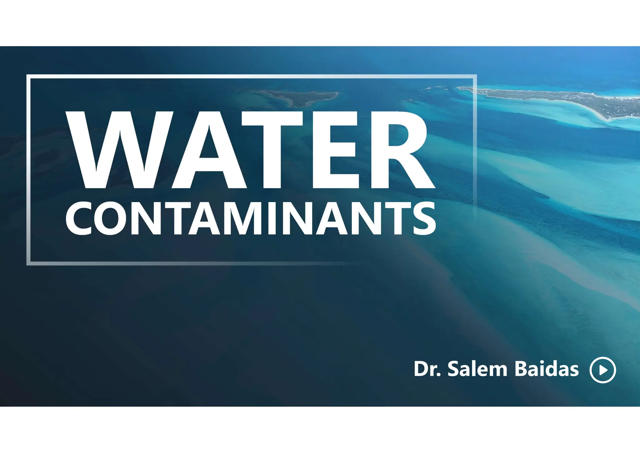 Water Contaminants | PDF