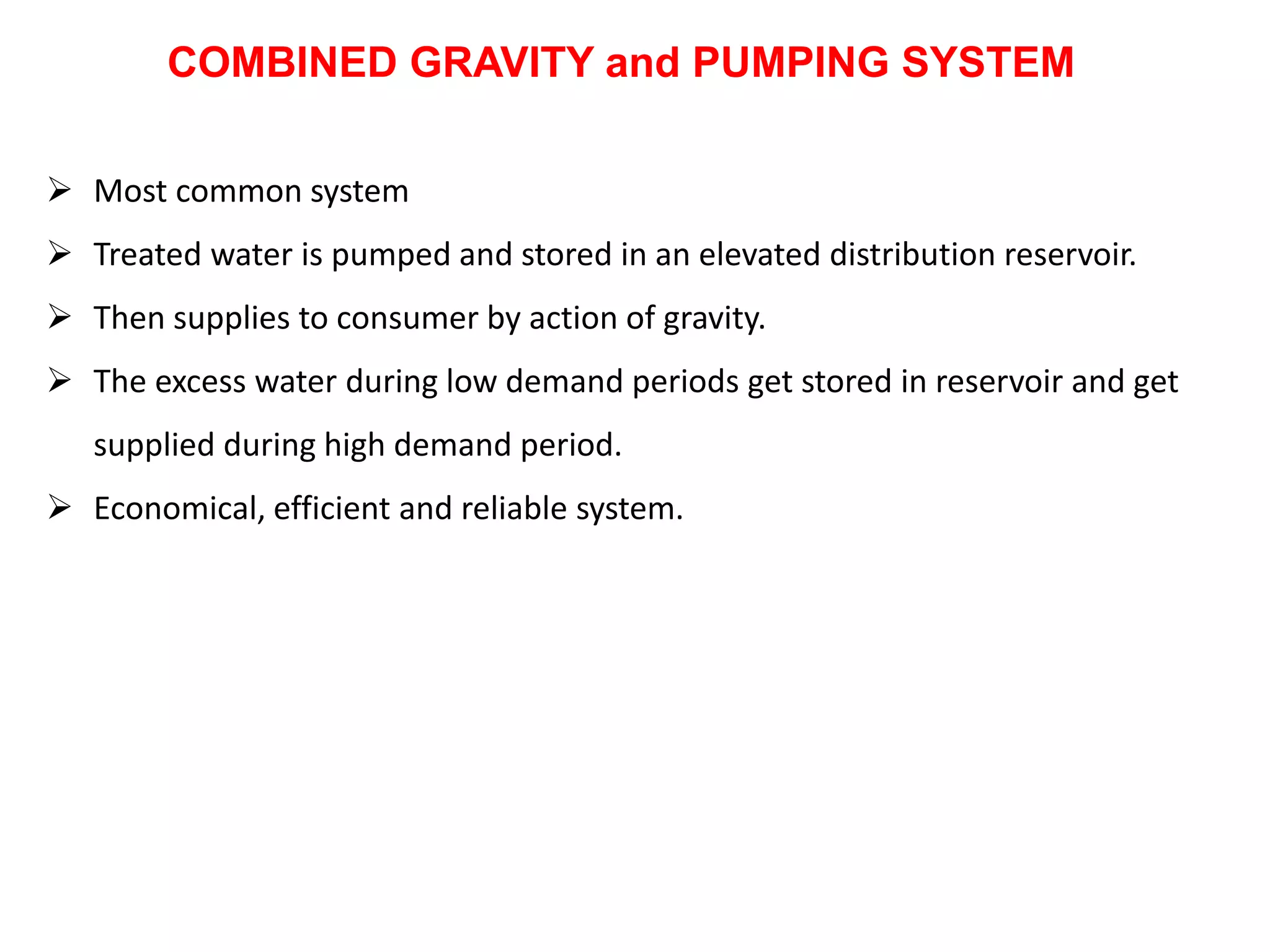 Water conveyance and distribution | PPTX