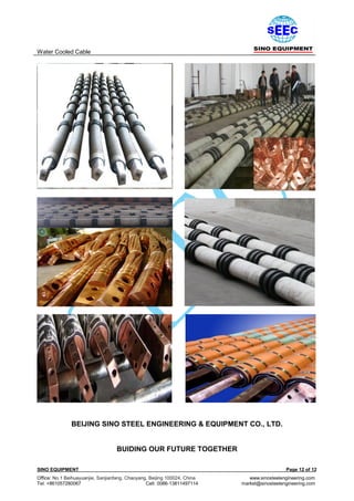 Water cooled cable, EAF, LF | PDF