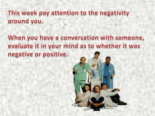 Water Coolers, Negativity And Conversation | PPTX