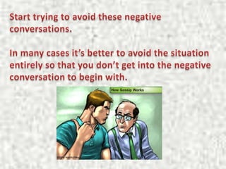 Water Coolers, Negativity And Conversation | PPT