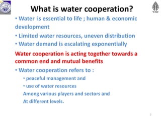 Water cooperation | PPT