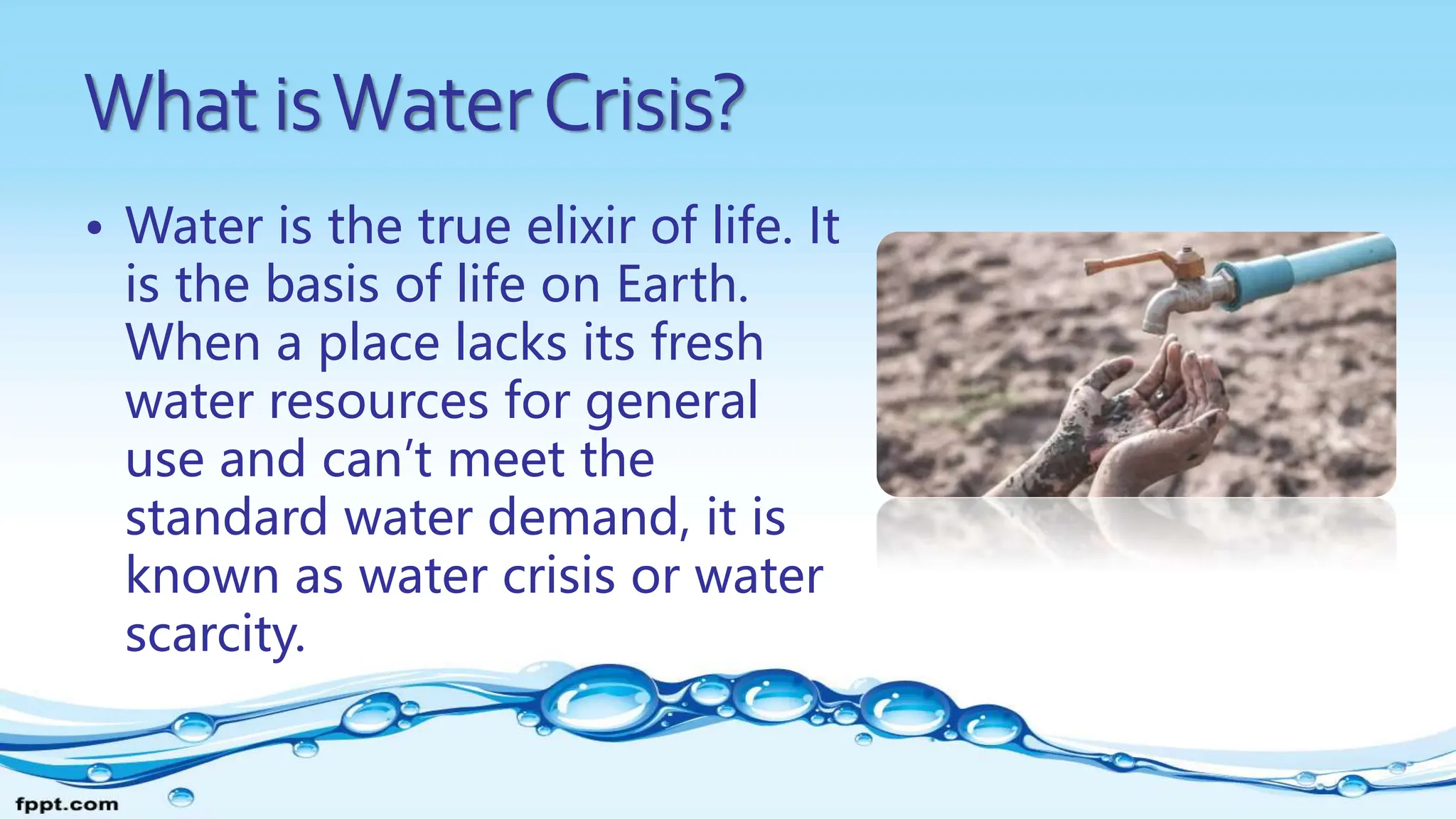 Water Crisis PPT GS Assignment Class 11.pptx
