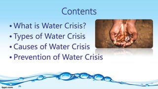 Water Crisis PPT GS Assignment Class 11.pptx