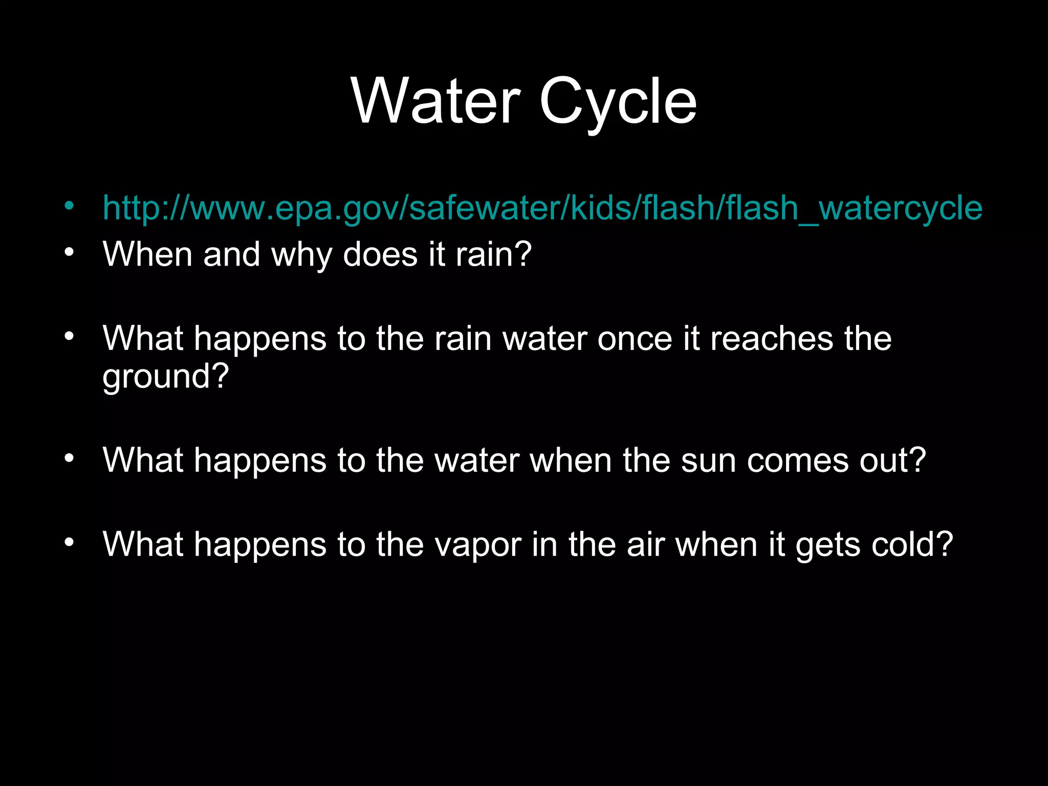 Water Cycle | PPT
