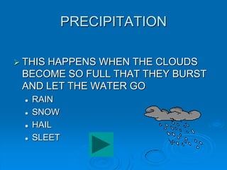 Watercycle 1 | PPTX | Weather | Science