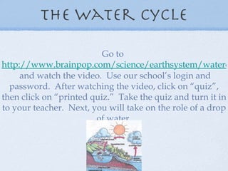 Water Cycle | PPT