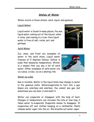 Water cycle | DOC