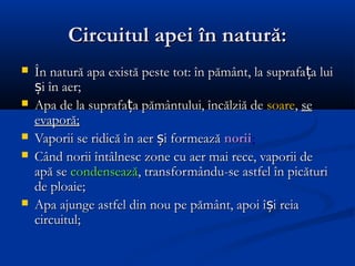 Water cycle | PPT