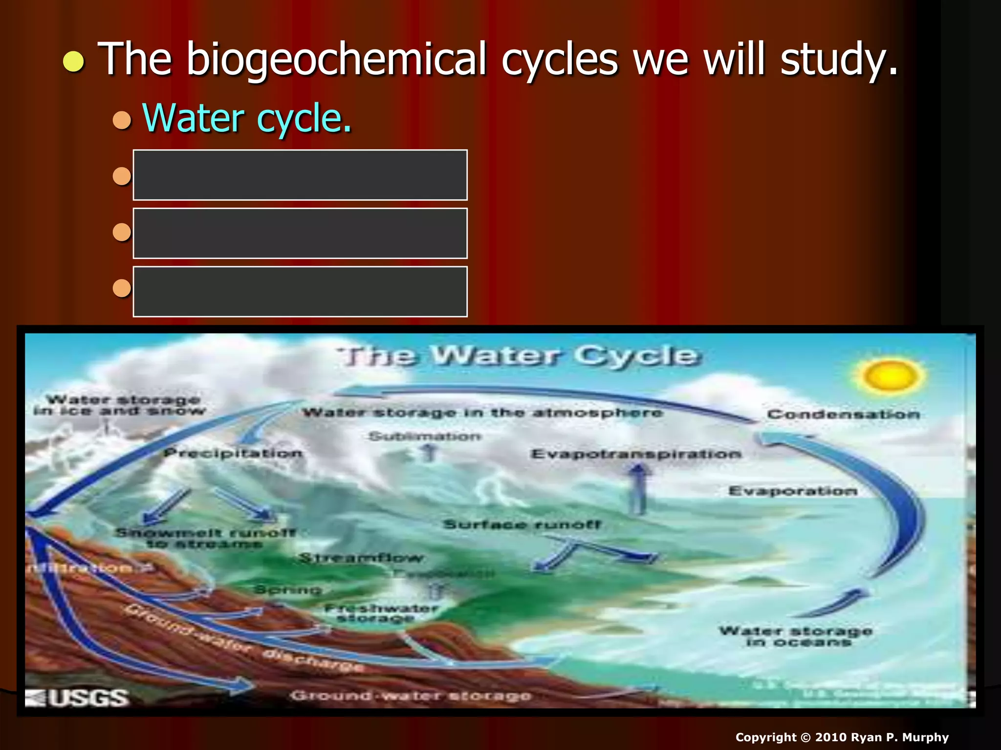 Water Cycle Lesson PowerPoint, Hydrological Cycle, Biogeochemical ...