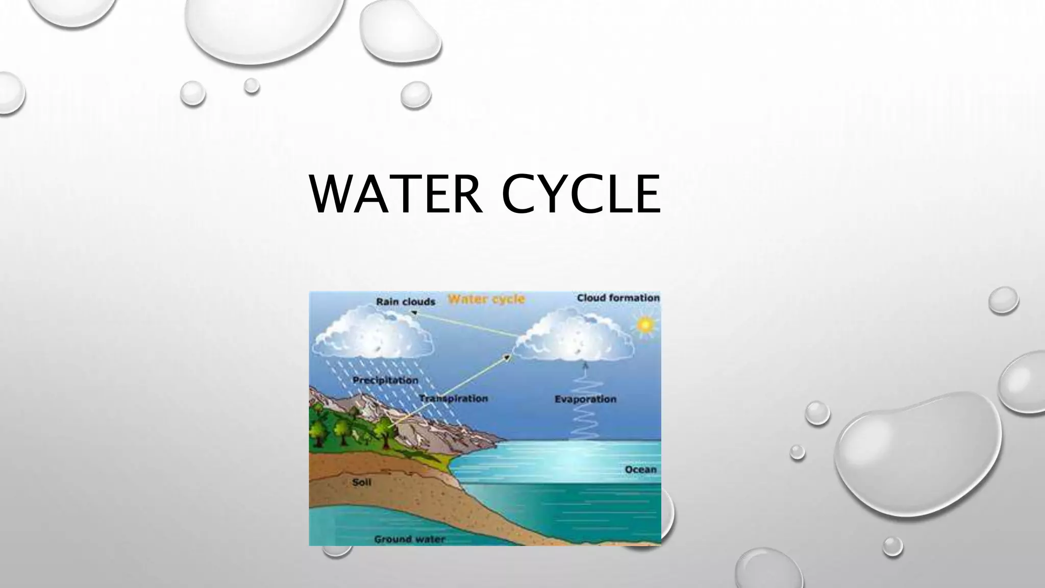 Water cycle | PPTX | Chemistry | Science