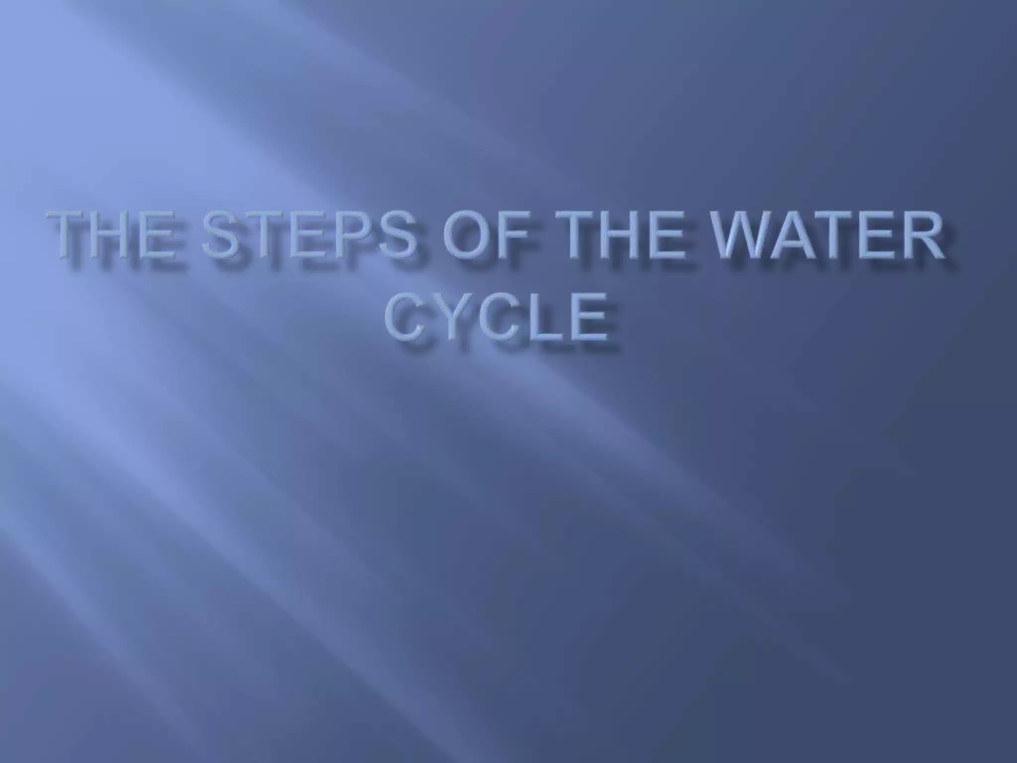 Water cycle | PPT