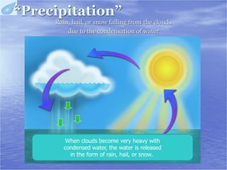 Water cycle | PPTX