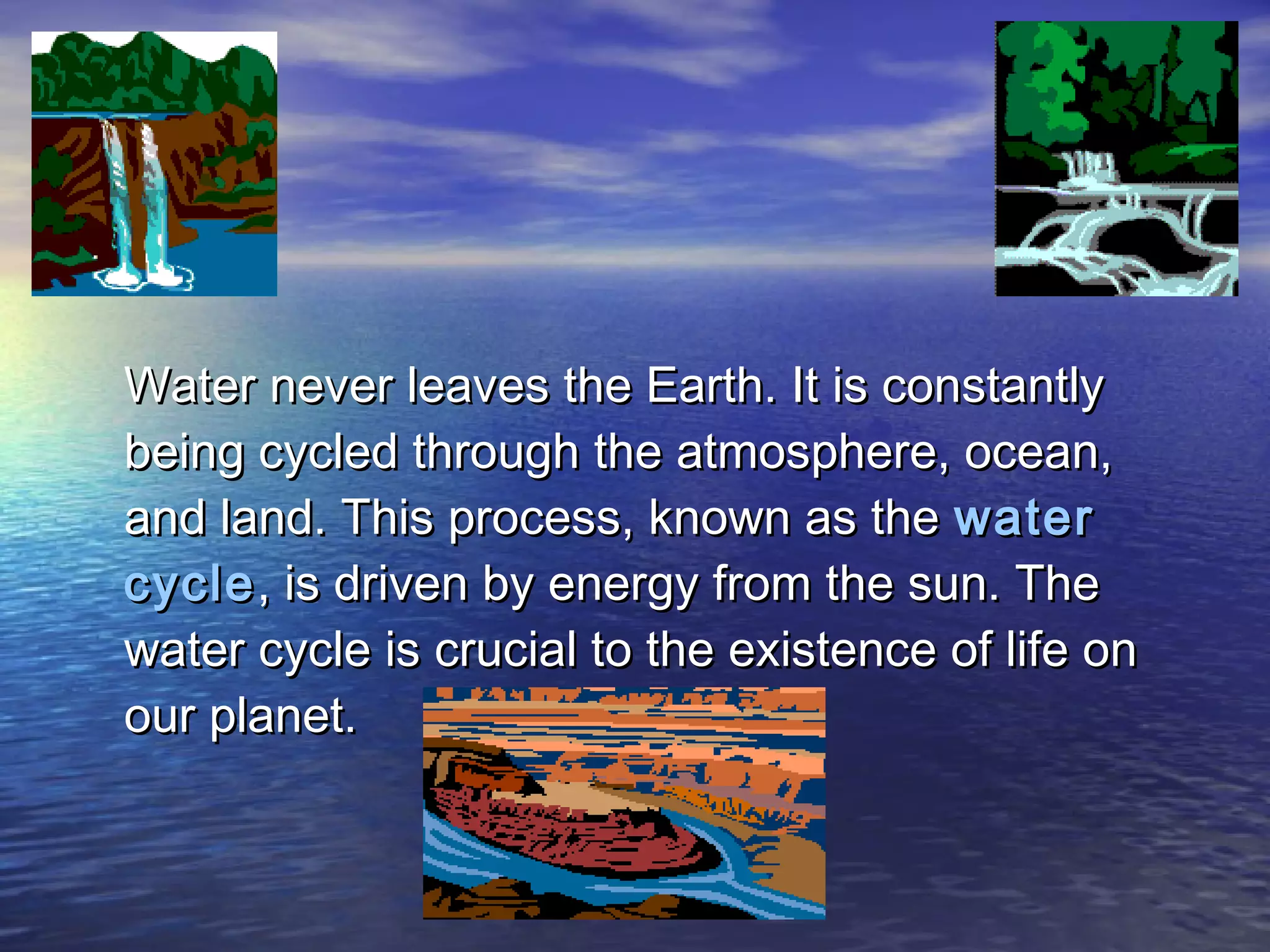 The Water cycle Presentation | PPT