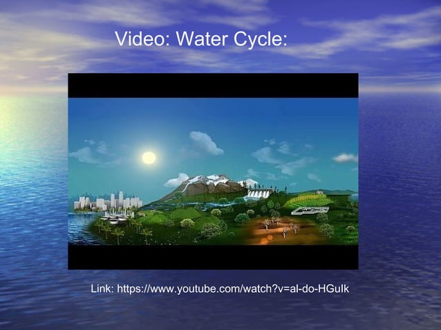 The Water cycle Presentation | PPT