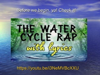 The Water cycle Presentation | PPT