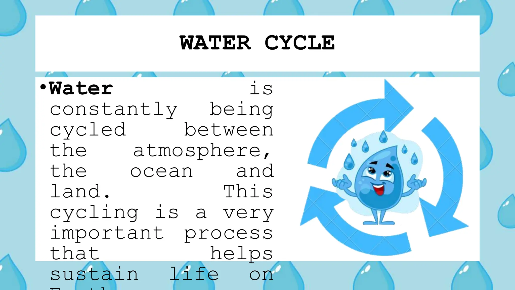WATER CYCLE.pptx