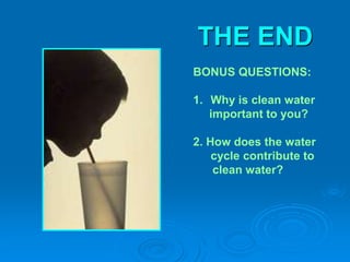 Water Cycle and the Process of Water Production | PPT